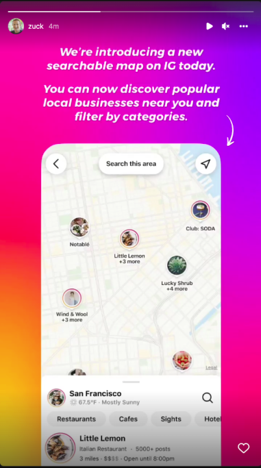 Instagram Adds New Business Search Tool to IG Maps - DRO Digital